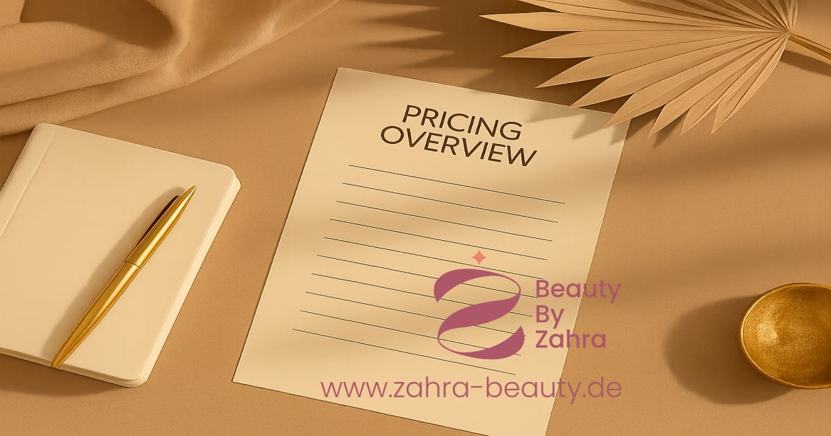 Beauty Treatment Prices – PMU Lashes Waxing | Beauty by Zahra